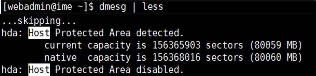 HPA와 DCO | FORENSIC-PROOF